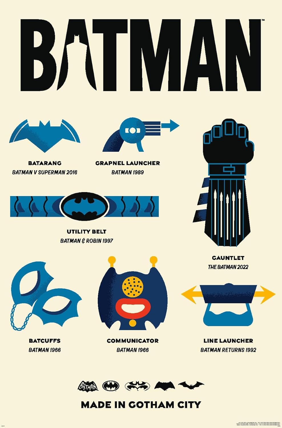 Amazon.com: Trends International DC Comics Batman: 85th Anniversary ...