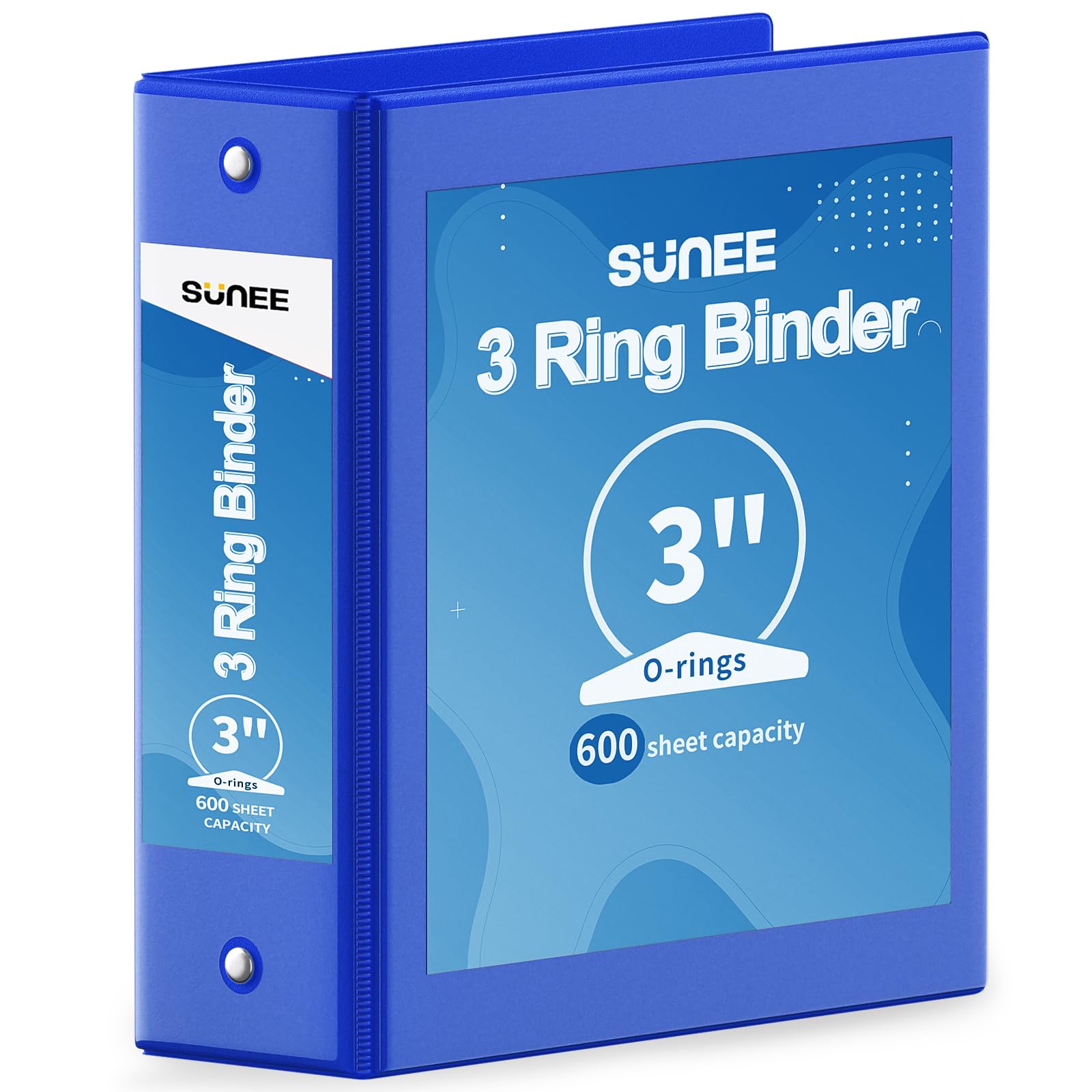 Snapklik.com : SUNEE 3 Ring Binder 3 Inch 1 Pack, Clear View Binder ...