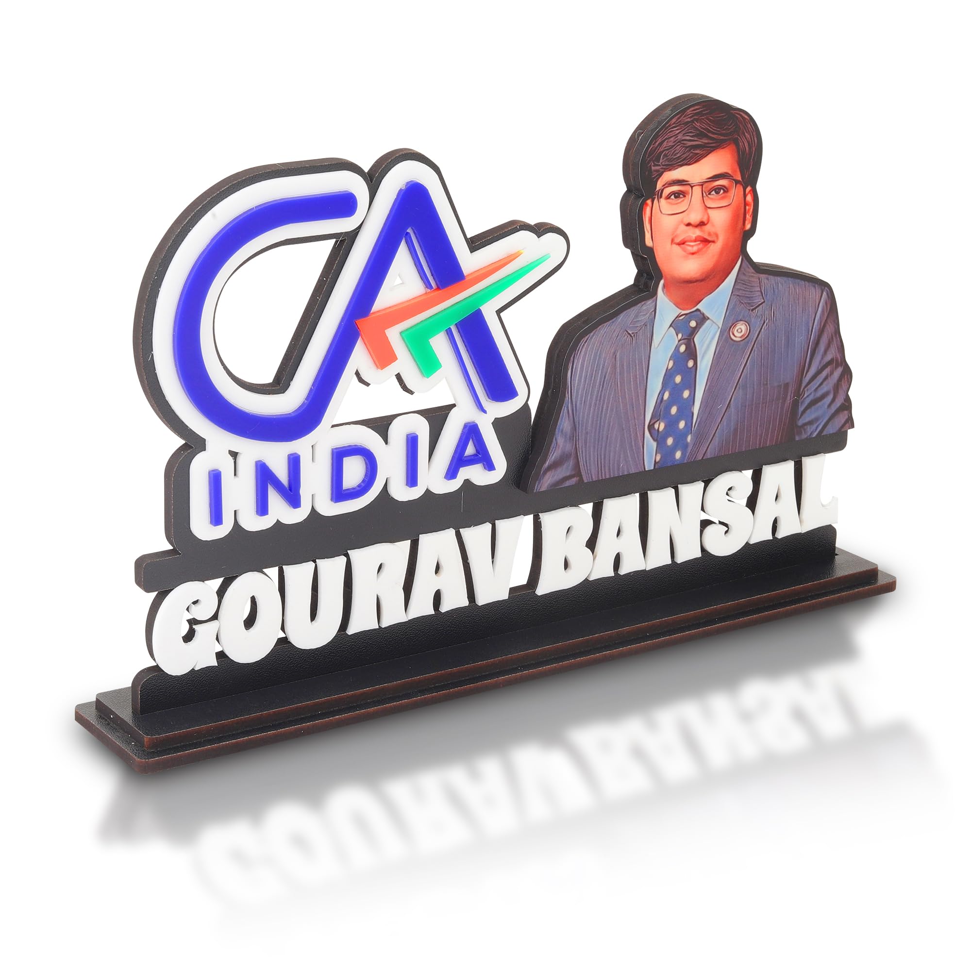 Buy Chartered Accountant Table Top Name Plate - Ideal Gift for CA ...