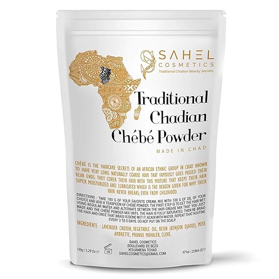 Amazon.com : Sahel cosmetics Chebe Powder 150 grams Traditional Chadian ...