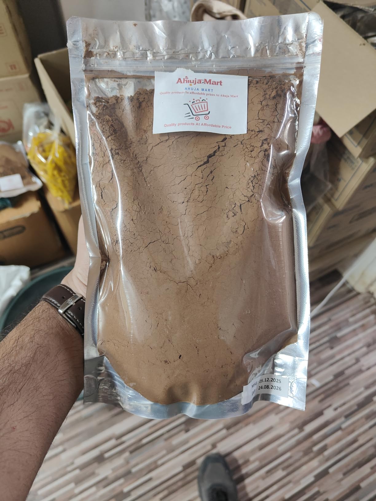 Ahuja Mart 100% Pure & Natural Unsweetened Plant Based Cocoa Powder ...
