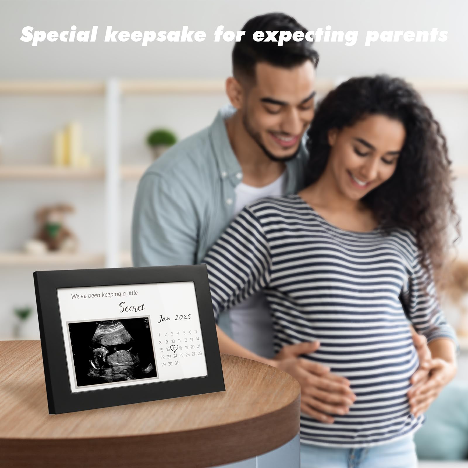 Snapklik.com : HAMUIERS Pregnancy Announcement Ultrasound Sonogram ...