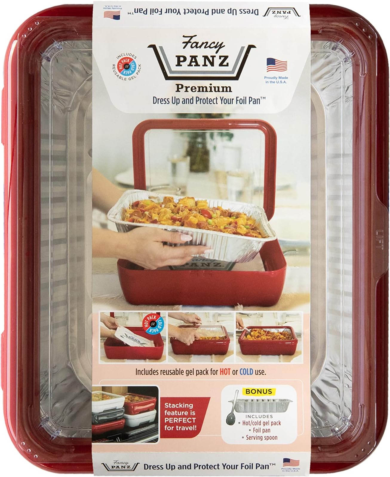 Amazon.com: Fancy Panz Classic, Dress Up & Protect Your Foil Pan, Made ...