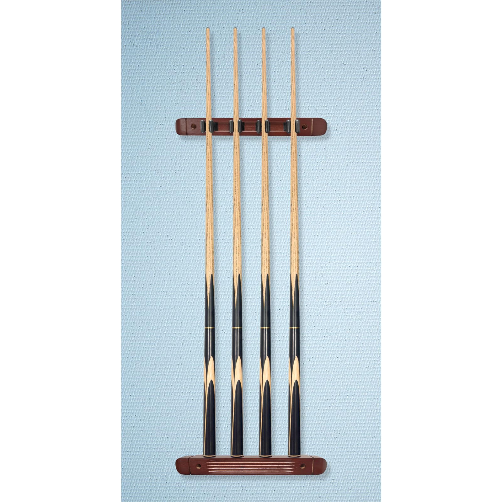 Snapklik.com : MoyanSuper Pool Cue Rack Wall Mounted Rack Billiard/Pool ...