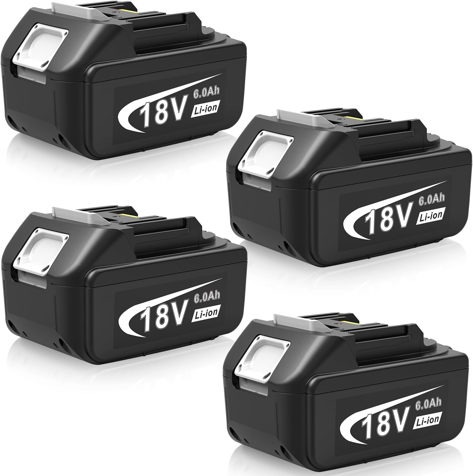 Amazon.com: VIRSHX BATT 2Packs BL1860 Replacement for Makita 18V 6.0Ah ...