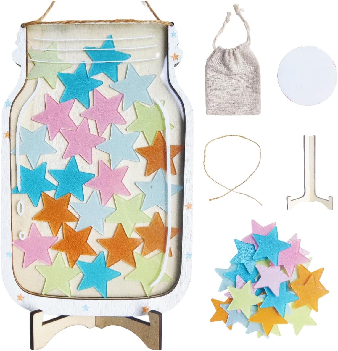 Amazon.com : Magnetic Reward Jar for Classroom, Personalized Star Jar ...