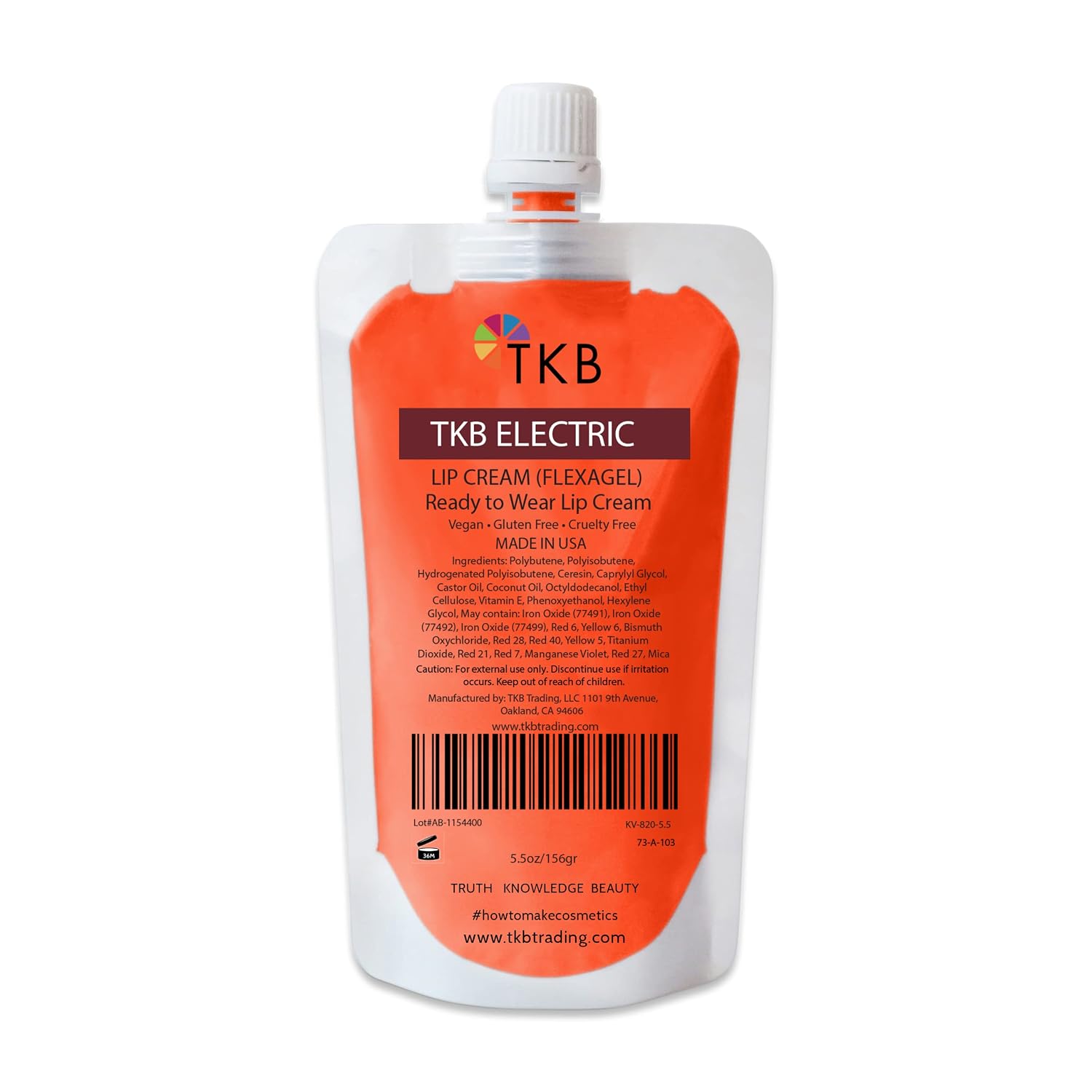 Amazon.com : TKB Lip Cream| Moisturizing, Long Lasting, High Shine, Non ...