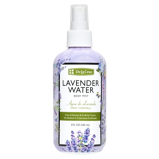Amazon.com : De La Cruz Lavender Water Body Mist - Lavender Spray body ...