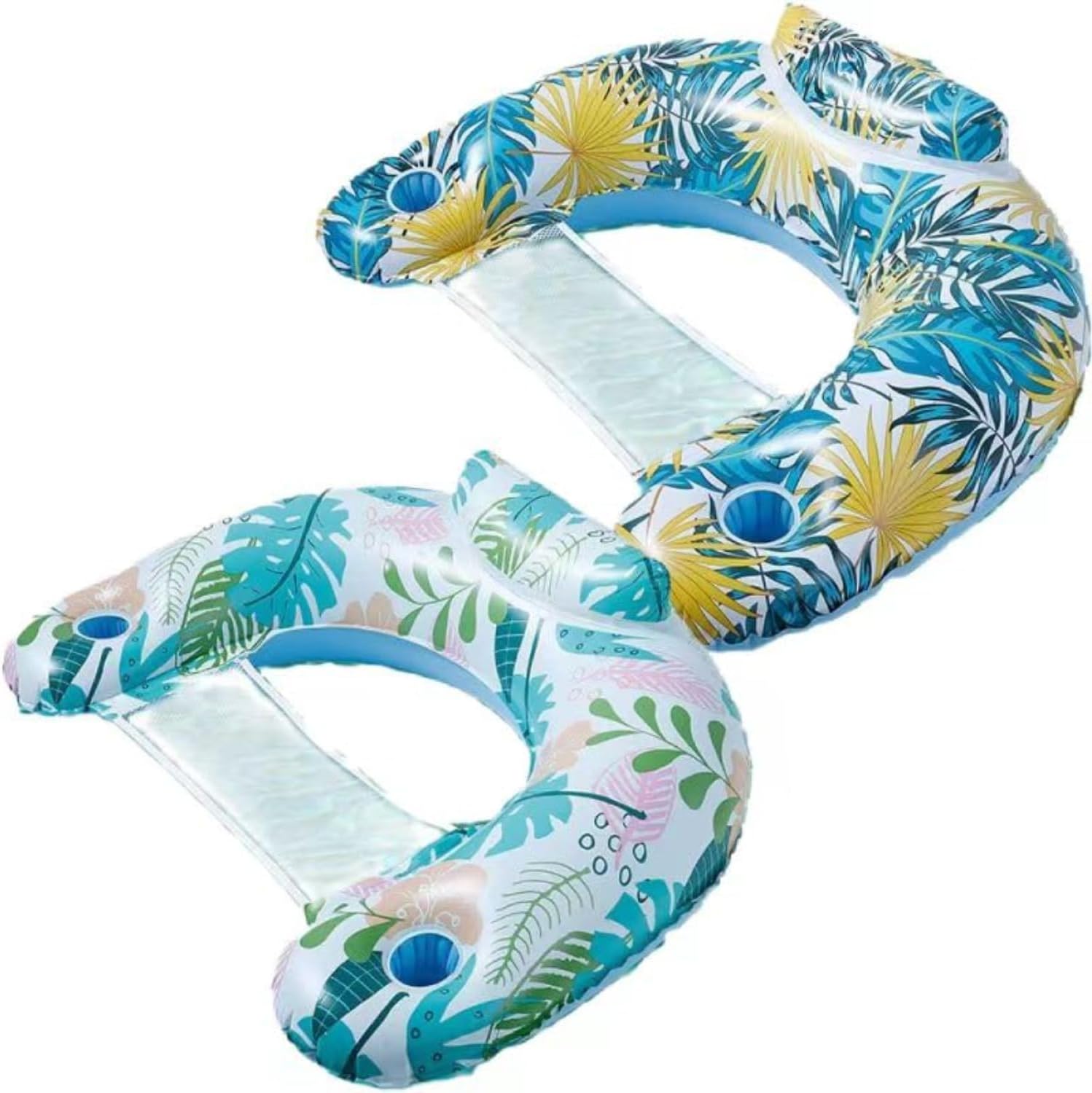 Amazon.com: Wmiswen Adult Pool Floats Inflatable Pool Float Chairs Pool ...