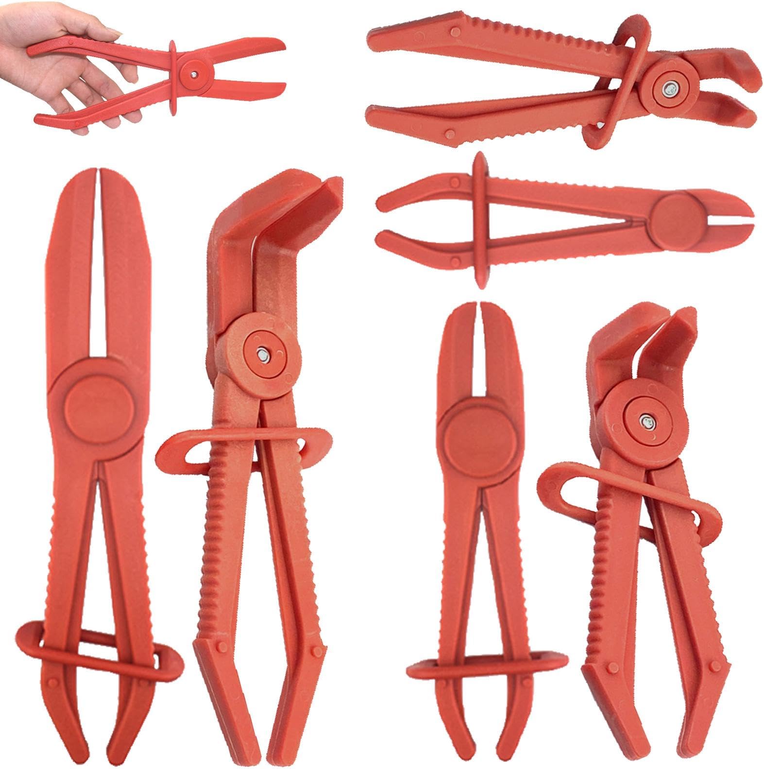 Amazon.com: Sutekus Hose Pinch Off Pliers Hose Clamp Pliers Straight ...