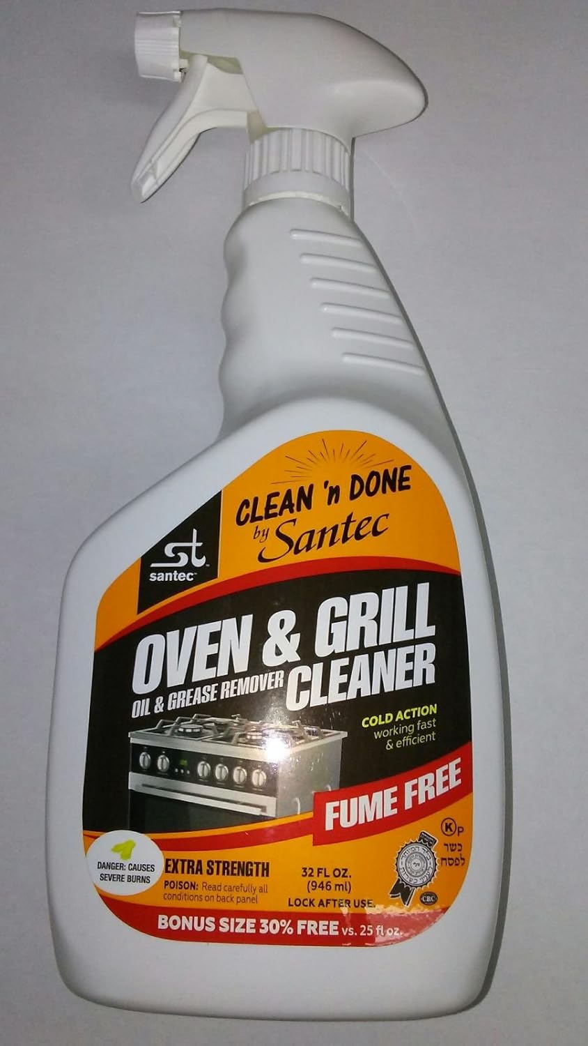 Amazon.com: Clean'N Done Oil & Grease Remover Oven & Grill Cleaner 32oz ...