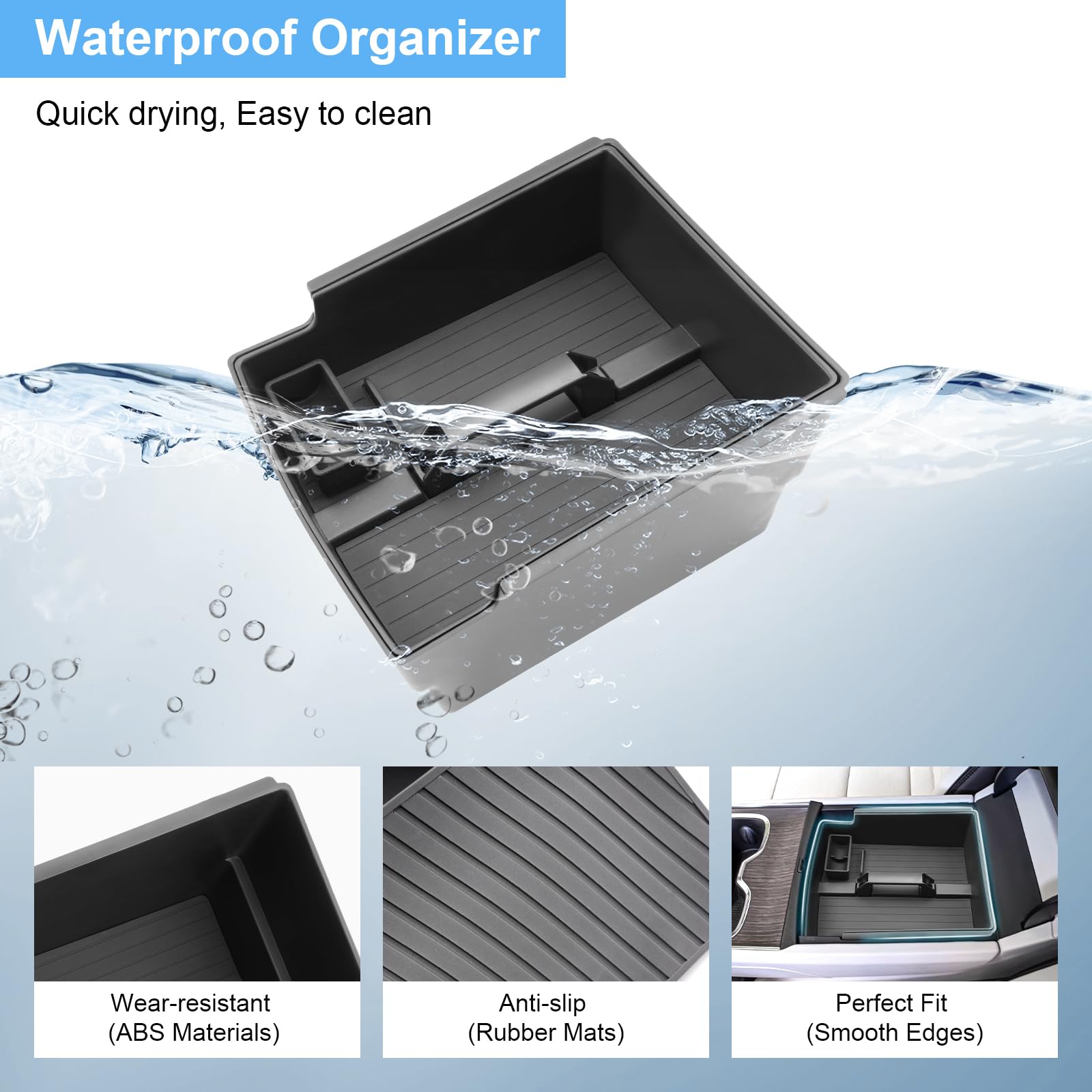 Snapklik.com : Coleya Double Layer-2024 2025 2026 Acadia Center Console ...