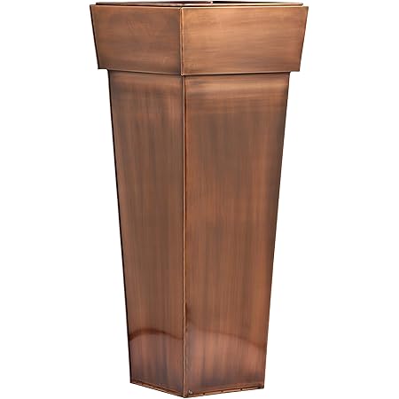 Amazon.com : H Potter Tall Planter Outdoor Large Copper Flower Pots ...