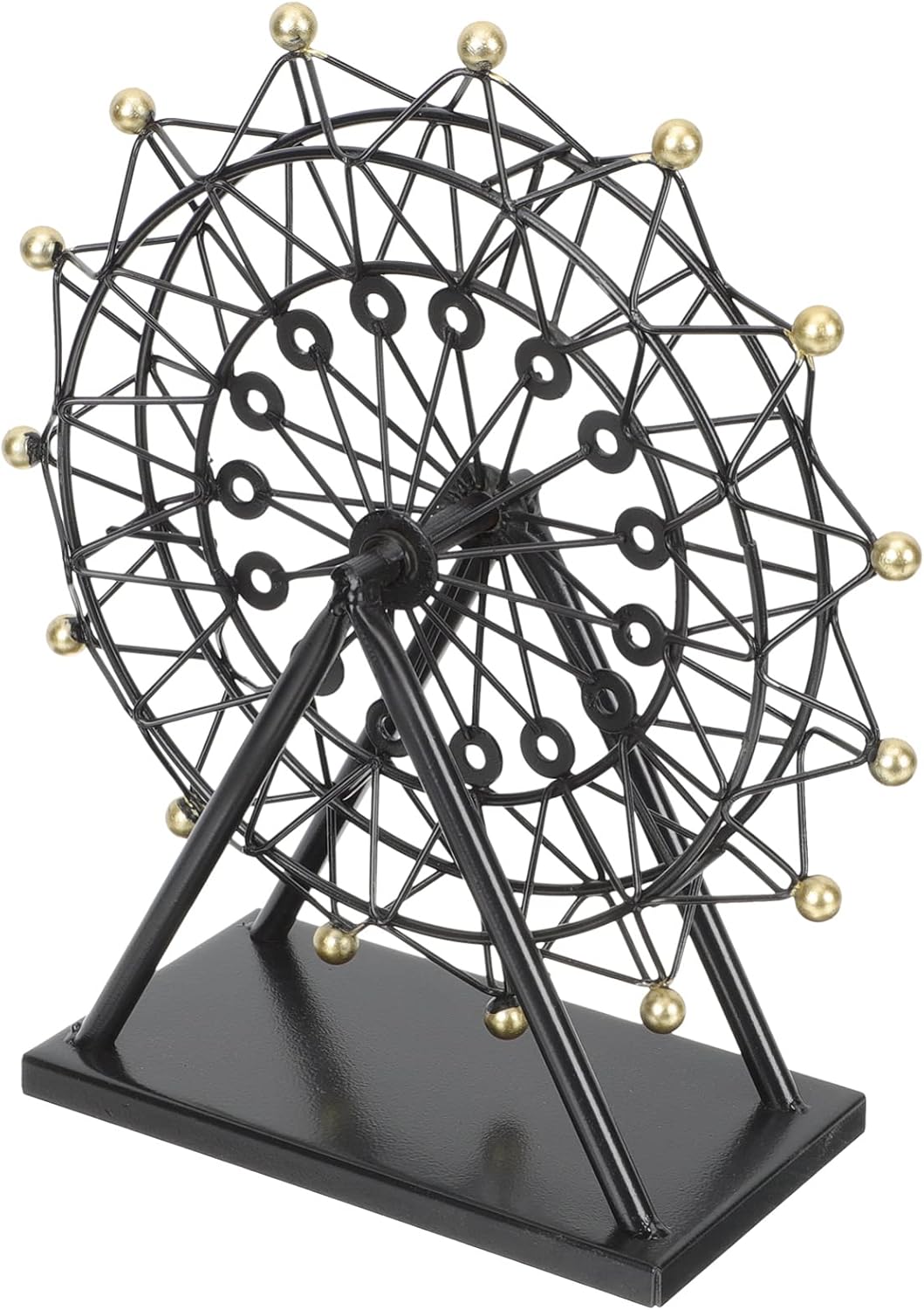 Amazon.com: LIFKOME Desktop Ferris Wheel Retro Ferris Wheel Model Black ...