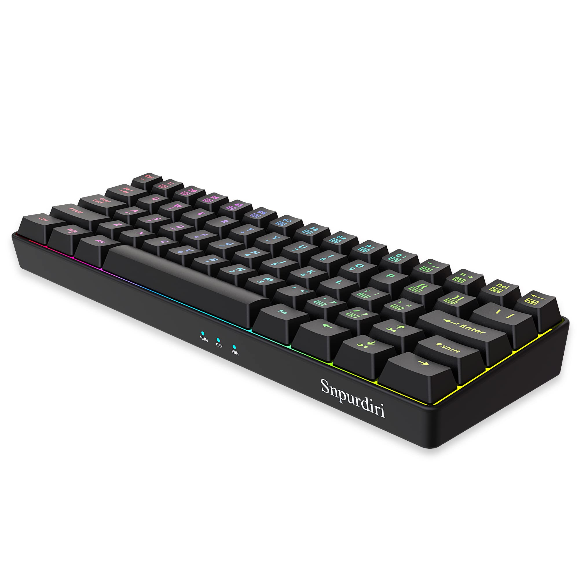 Snpurdiri 60% Gaming Keyboard...B0BYJP8MTR | Encarguelo.com