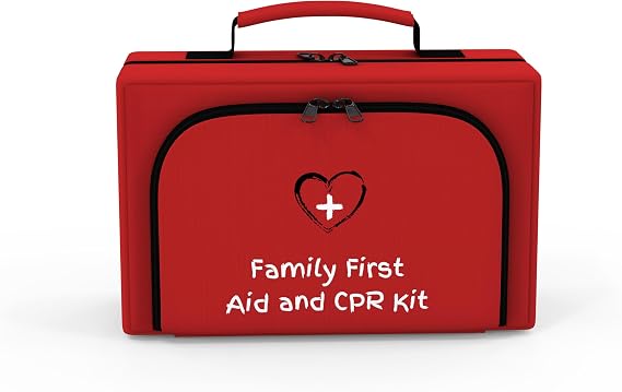Amazon.com: Family First Aid & CPR Kit - Emergency Medical Kit for The ...