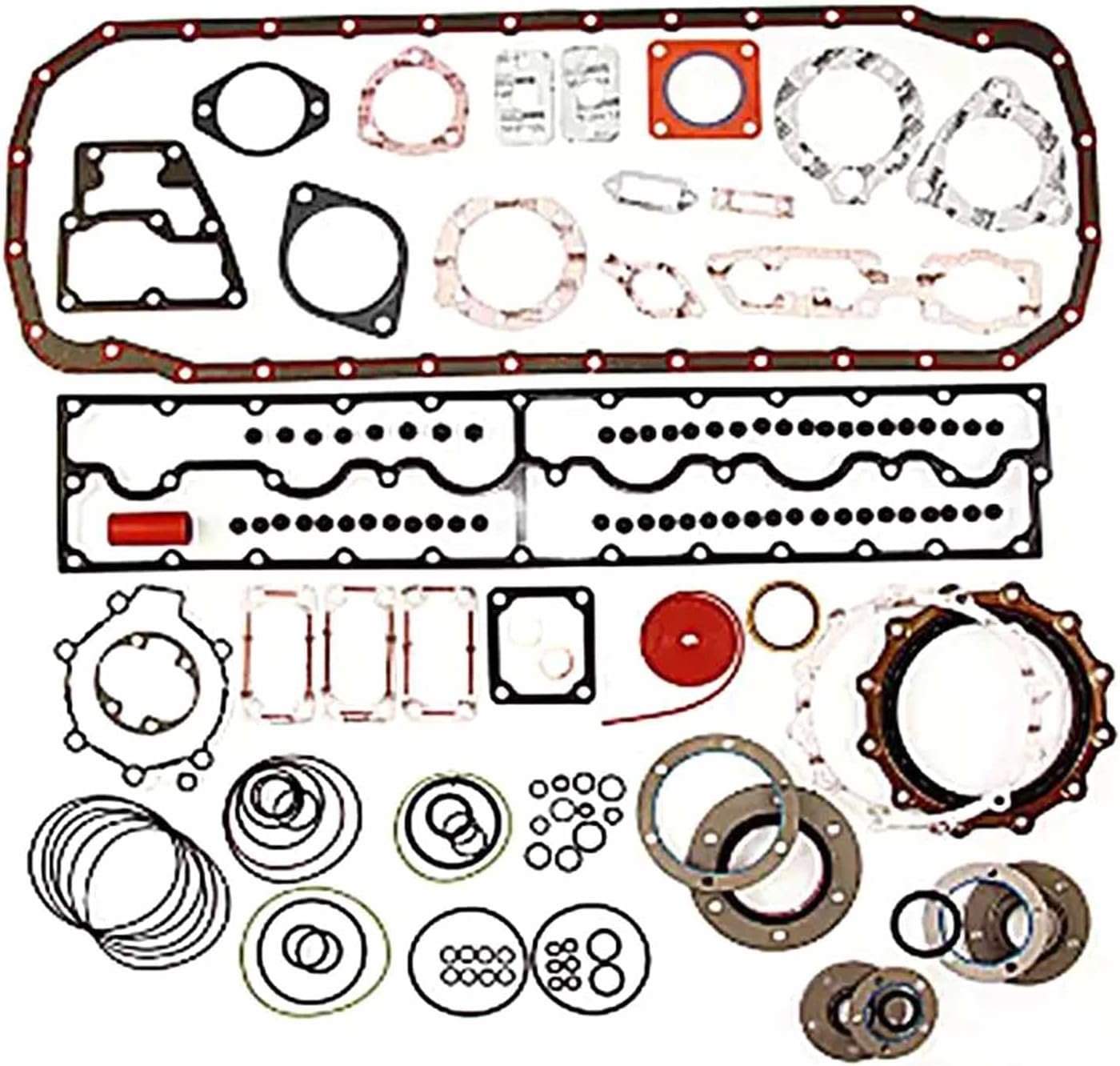 Amazon.com: Haiyazhma Lower Engine Gasket Set 4089998 Compatible with ...