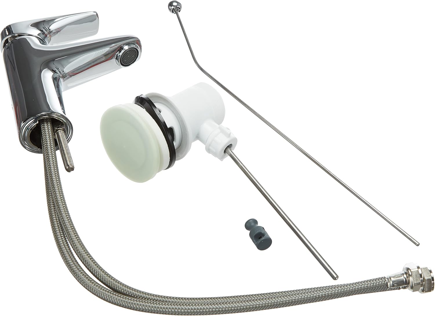 GROHE 23751000 Bauflow Robinet Lave-Mains, Taille XS, Corps Lisse ...