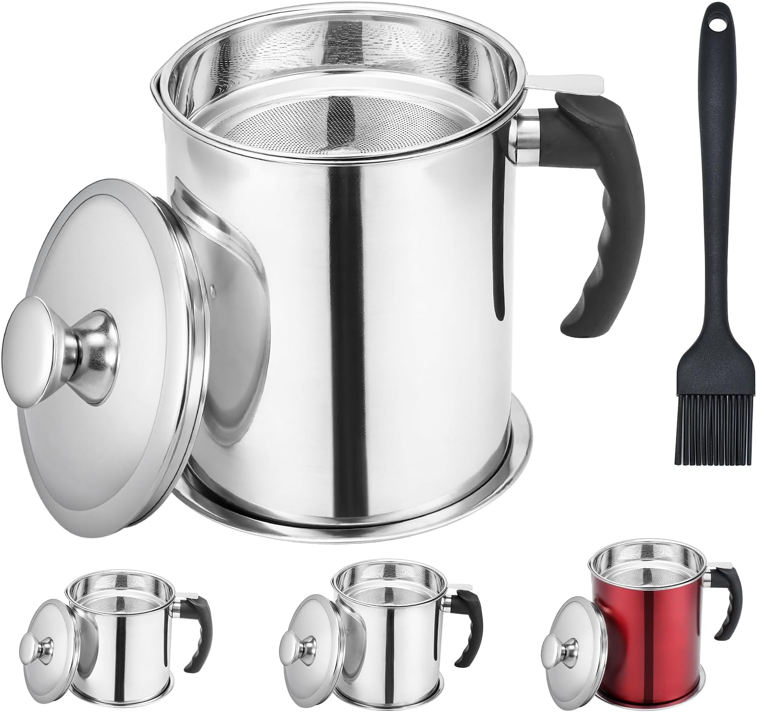 Amazon.com: Stainless Steel Oil Filter Pot, 304 Stainless Steel ...