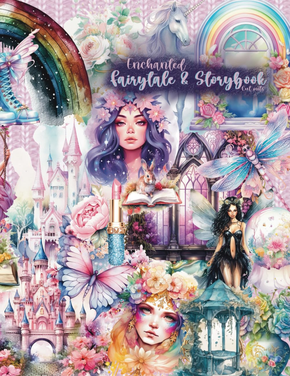 Enchanted Fairytale Storybook Cut and Collage Ephemera - A Magical ...