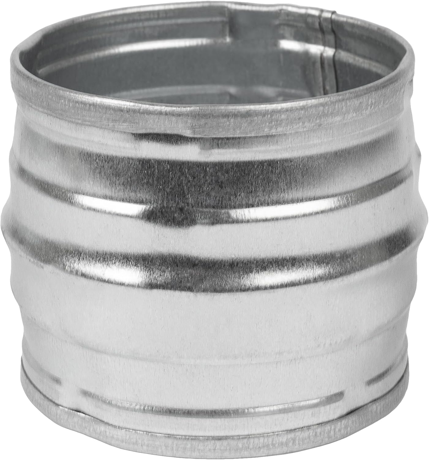 3 Inch Couplings for Ducts without Gaskets - Metal Vent Duct Connector ...