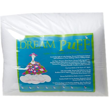 Amazon.com: Quilter's Dream Puff Batting (122" x 120") King