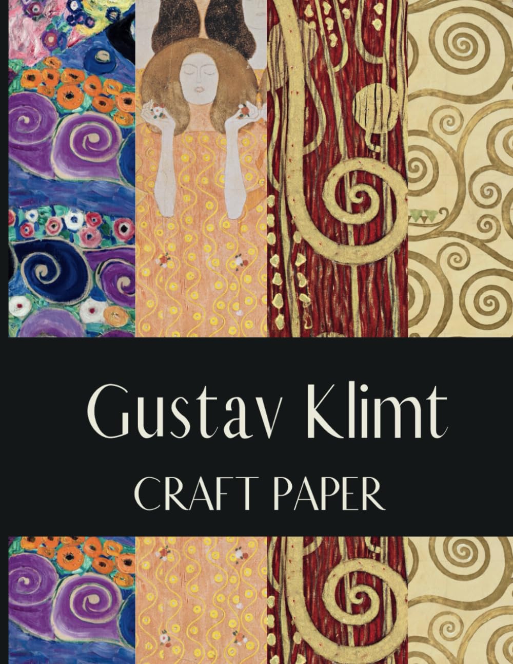 Gustav Klimt Craft Paper: 24 Sheets of Fine Art Details for ...