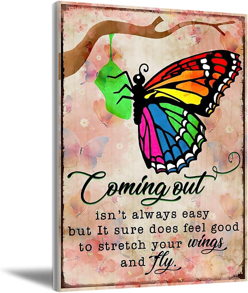 Amazon.com: Butterfly Decor Wall Art Inspirational Wall Art ...