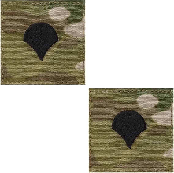 Amazon.com: ARMY EMBROIDERED OCP WITH HOOK RANK INSIGNIA: SPECIALIST 4 ...