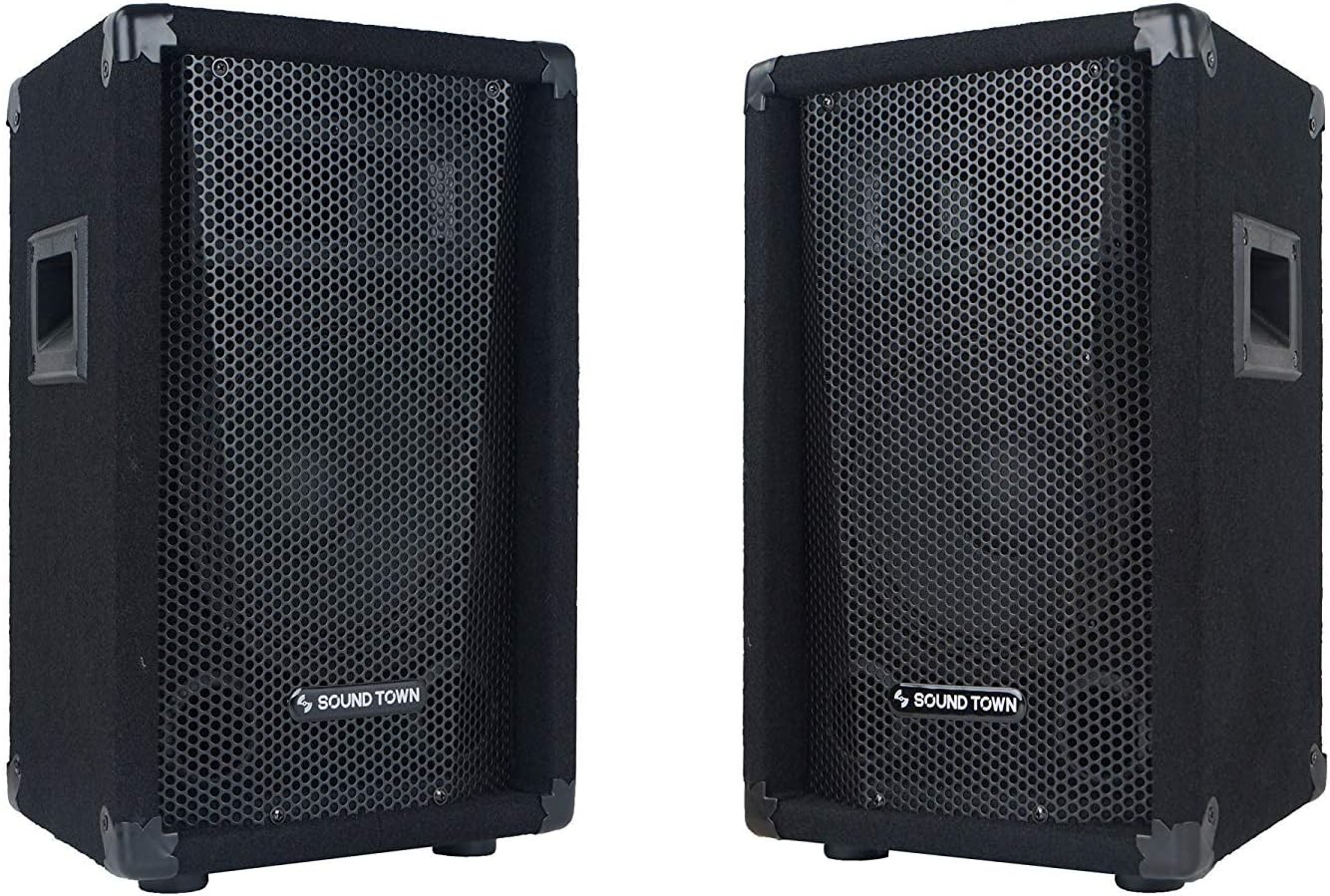 Amazon.com: Sound Town 2-Pack Callisto Series 8" Full-Range Passive DJ ...