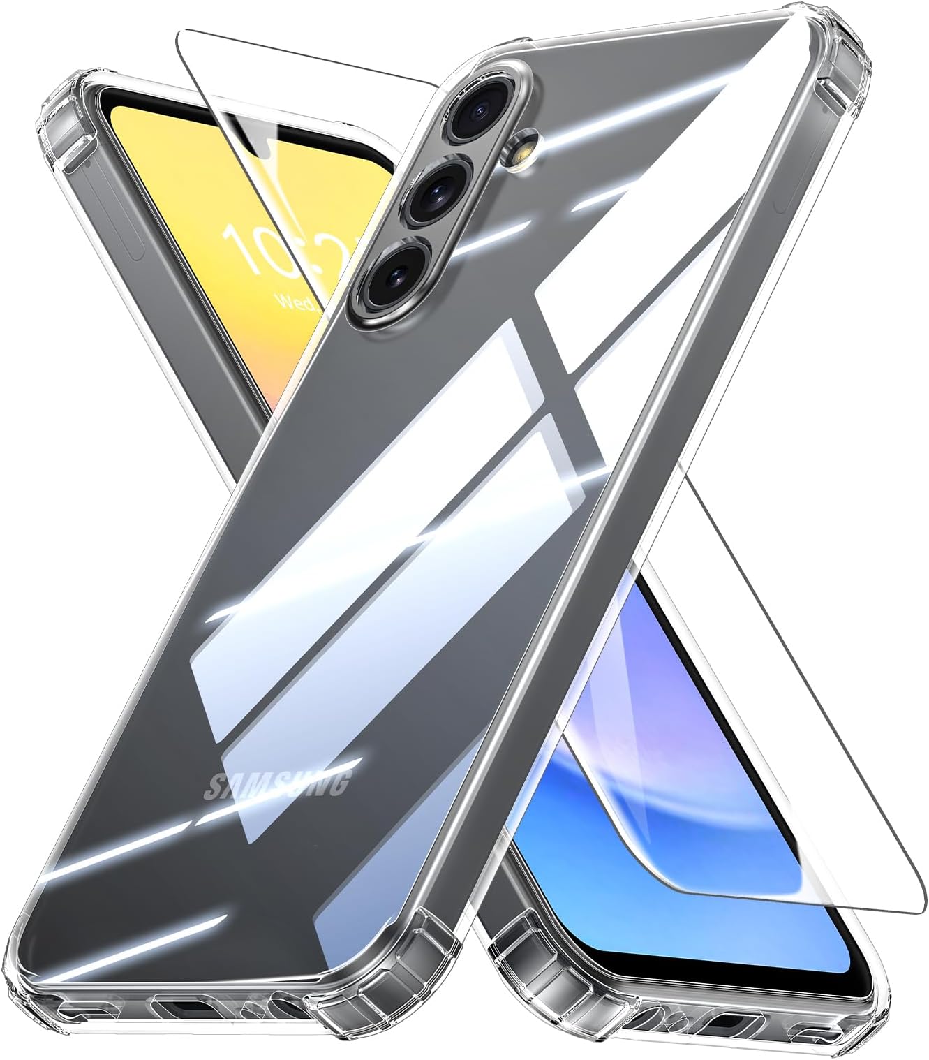 Amazon.com: NULETO for Samsung Galaxy A15 5G Case with Screen Protector ...