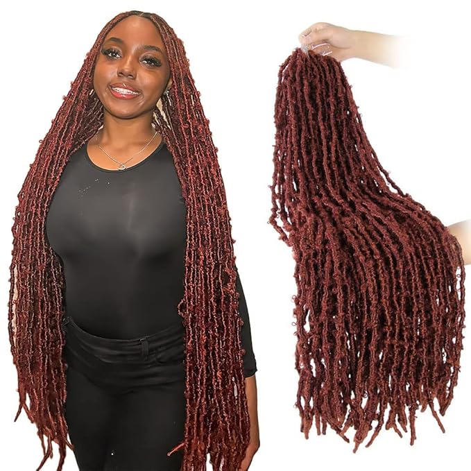 Amazon.com : 36 Inch Light Weight Butterfly Locs Crochet Hair 6 Packs ...