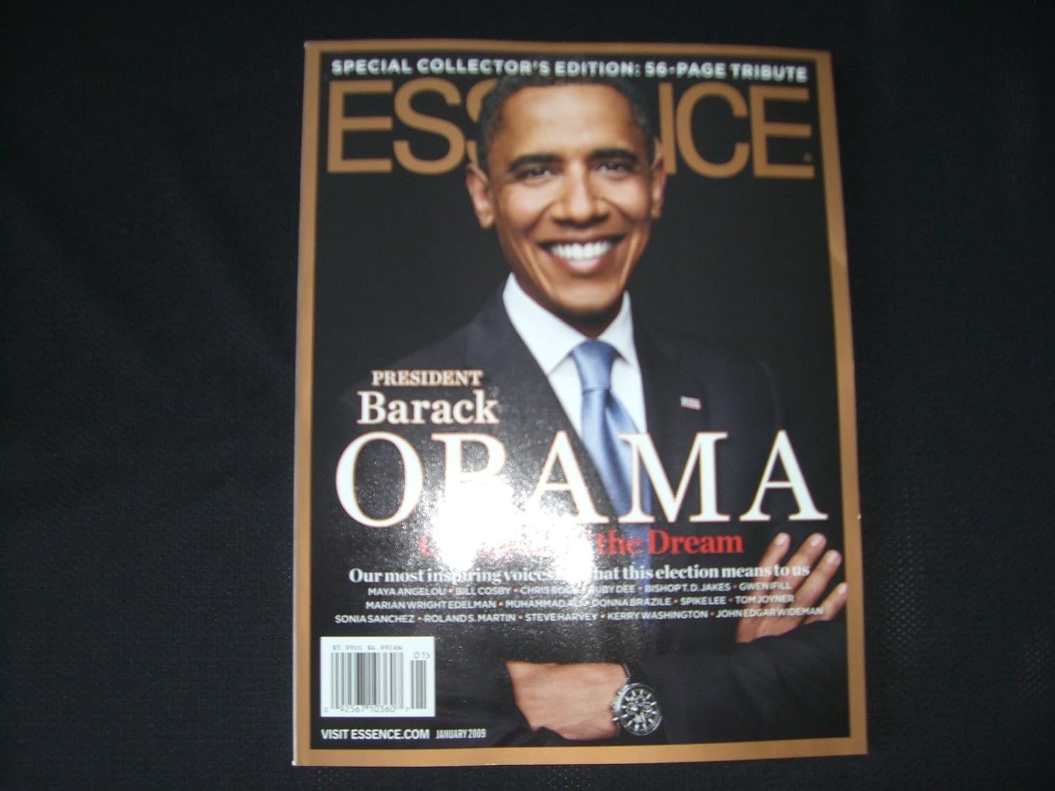 Essence magazine Barack Obama "Celebrating the Dream" (Special ...