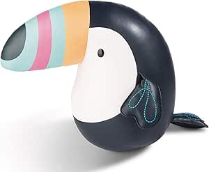 NICI Faux Leather Toucan Cuddly Toy 25 cm - Toucan Plush Toy Made of ...