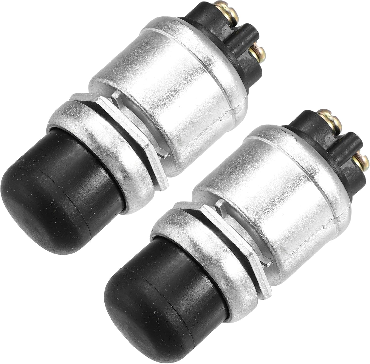 Amazon.com: X AUTOHAUX 2Pcs Engine Momentary Start Switch Push Button ...
