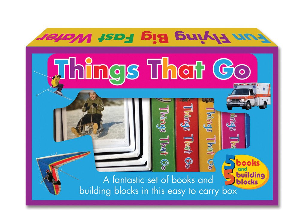 Amazon.com: Things That Go (Books and Blocks): A fantastic set of books ...