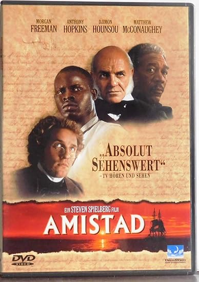 Amistad [DVD]: Amazon.co.uk: Morgan Freeman, Nigel Hawthorne, Anthony ...