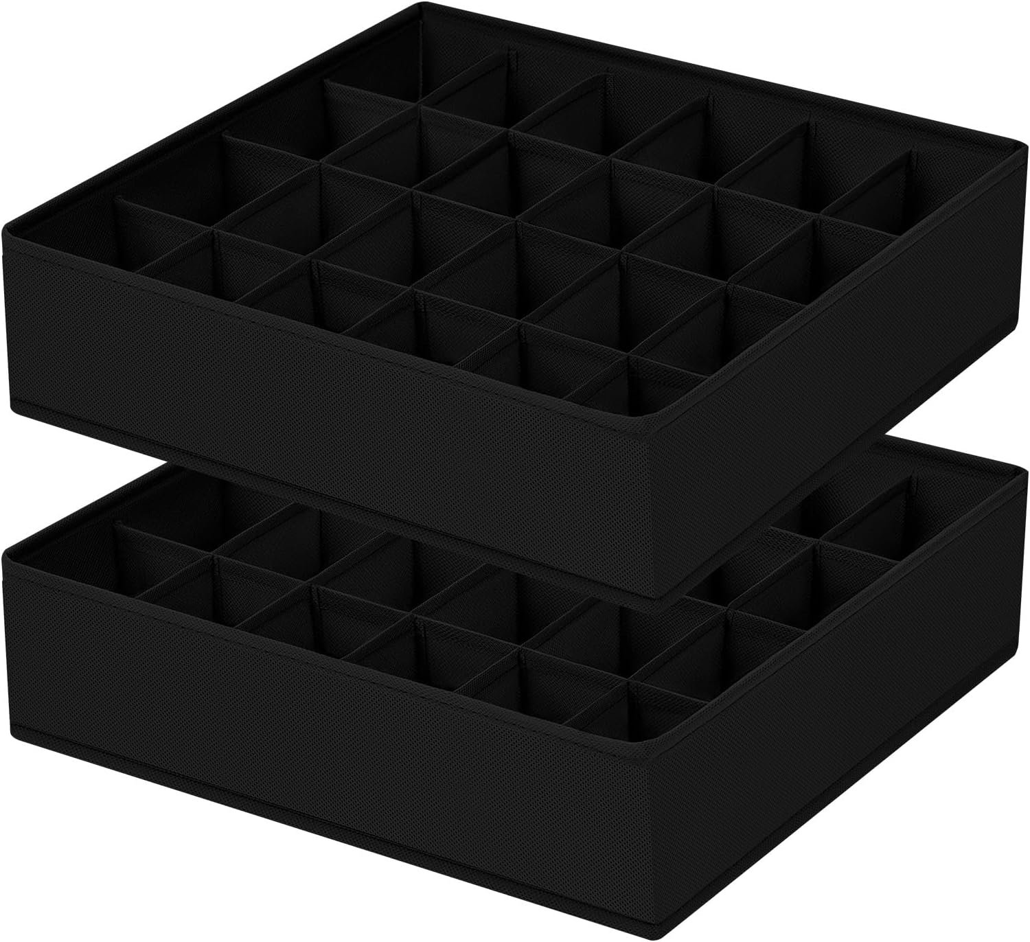 Amazon.com: Joyoldelf Socks Organizer Drawer Organizer - Large ...