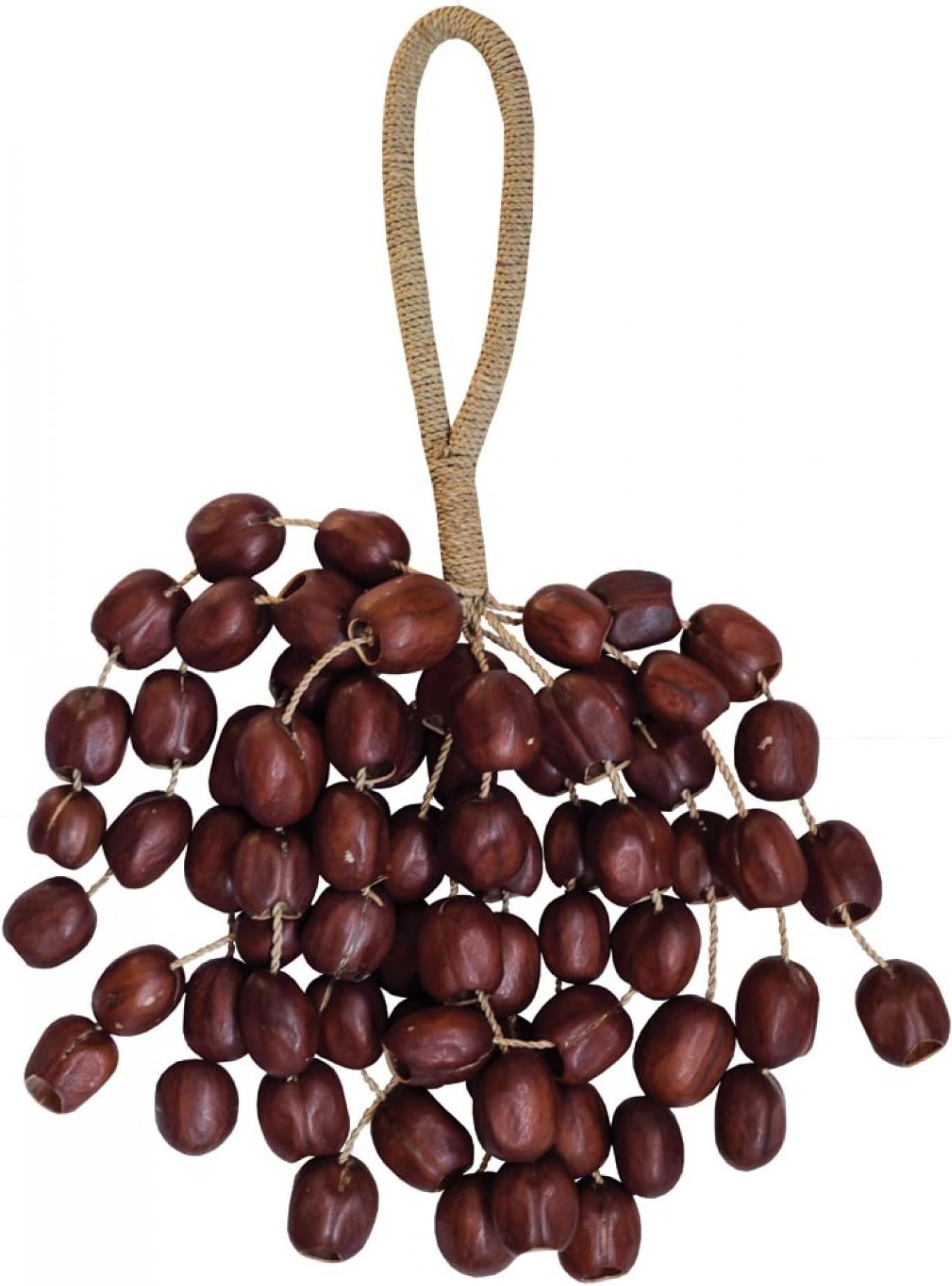 Amazon.com: Natural Cacho Seed Pod Shell Nut Shaker Bamboo Wooden ...