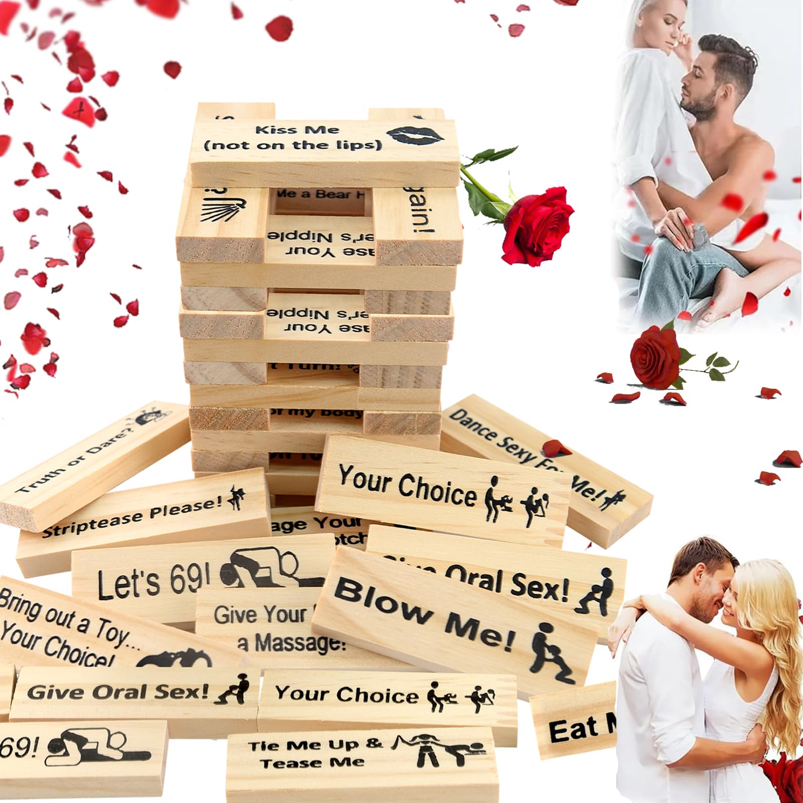 Super freches Blockturm-Spiel,The Lust Tower Blocks,Freches Spiel Für ...