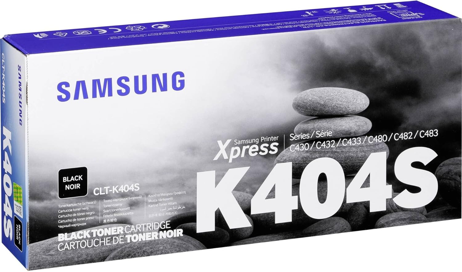 Samsung SU100A CLT-K404S Toner Cartridge, Black, Pack of 1 : Amazon.co ...
