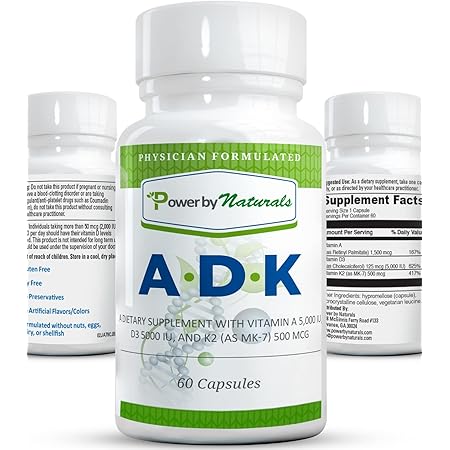 Amazon.com: Natura Health Products - Vitamin D-A-K, Bone, Heart and ...