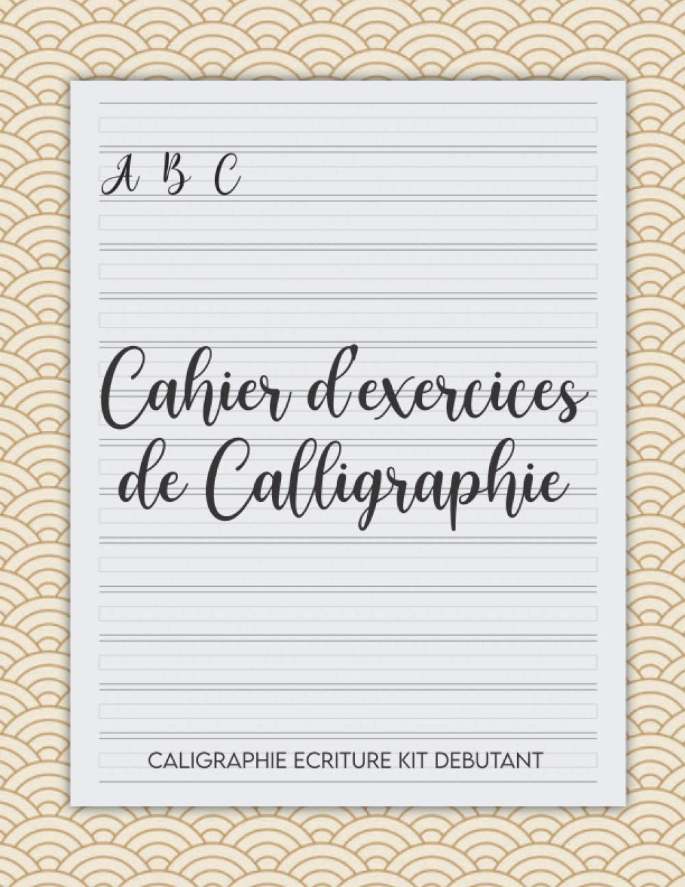 Buy Cahier d'exercices de Calligraphie: Manuel de Typographie / Livre ...
