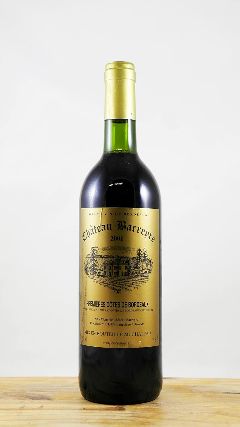 Vino Cosecha 2001 Château Barreyre Botella : Amazon.es: Alimentación y ...