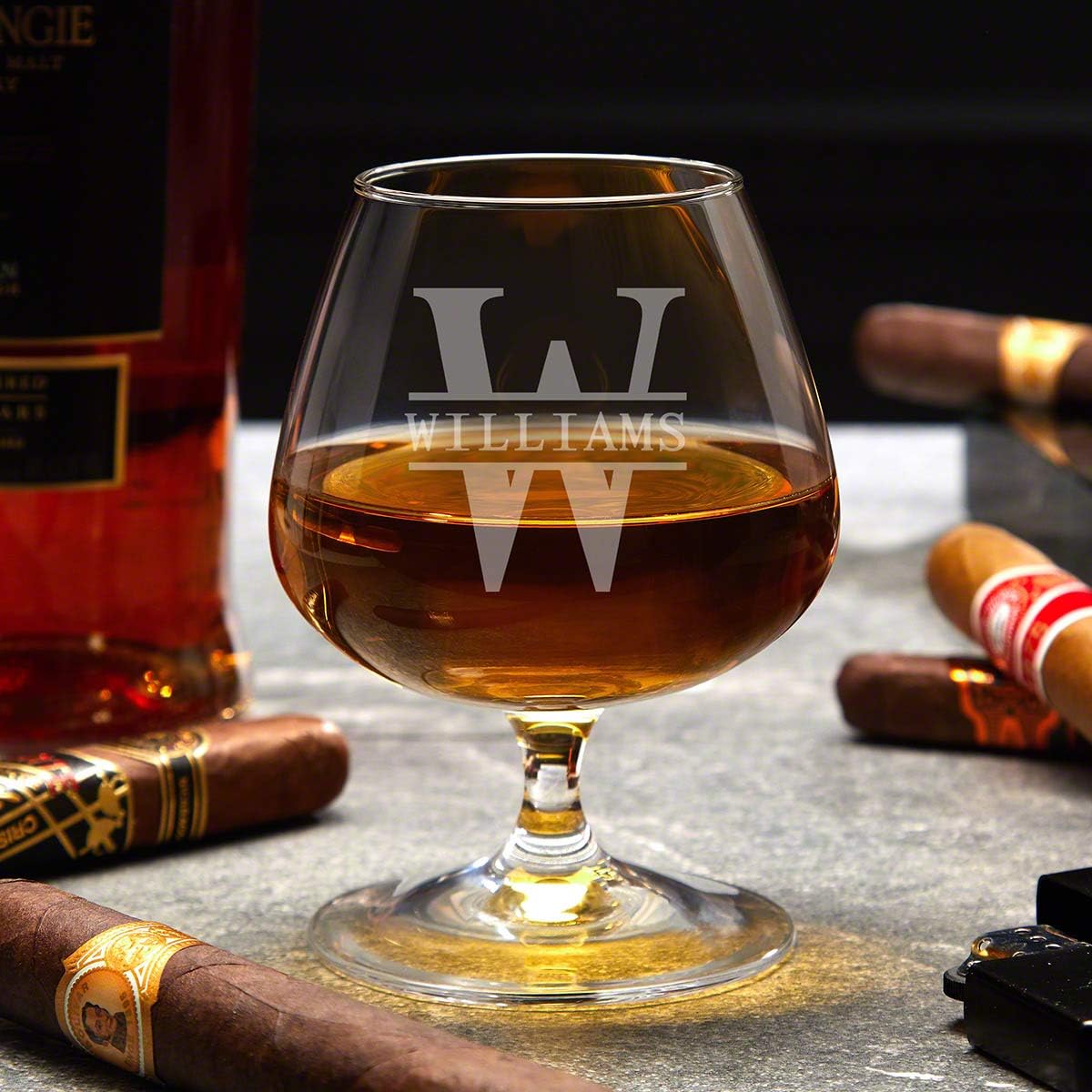 Amazon.com | Personalized Brandy Glass (Custom Product): Snifters
