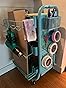 Amazon.com : Recollections Gramercy Cart, Teal – 3 Tier Rolling Cart ...