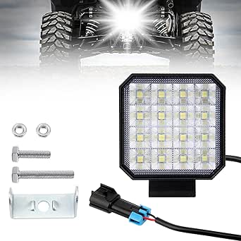 Amazon.com: JESTMOR Polaris Ranger LED Backup Light Kit - Plug & Play ...