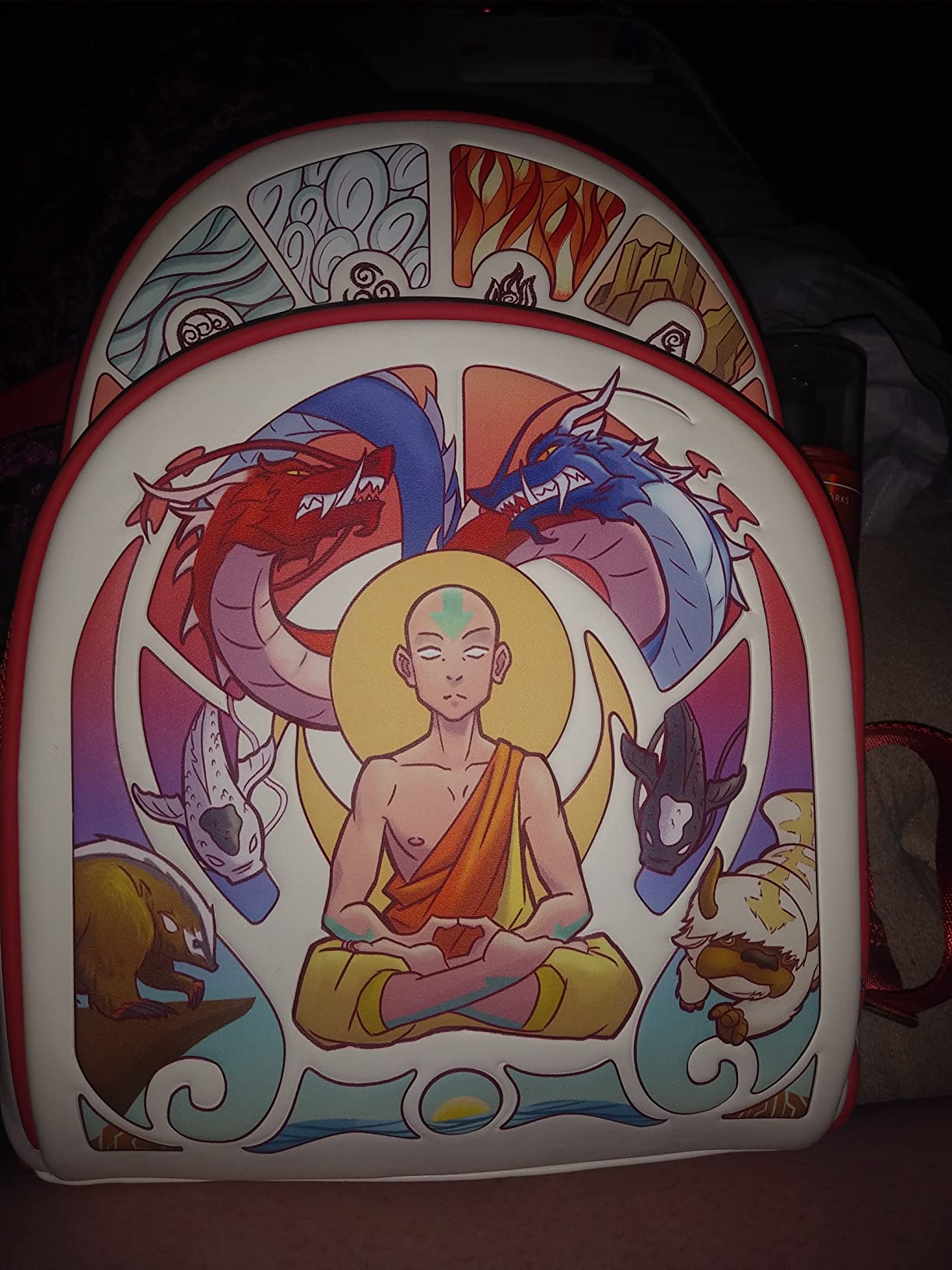 $10/mo - Finance Loungefly Avatar Aang Meditation Mini Backpack | Buy ...