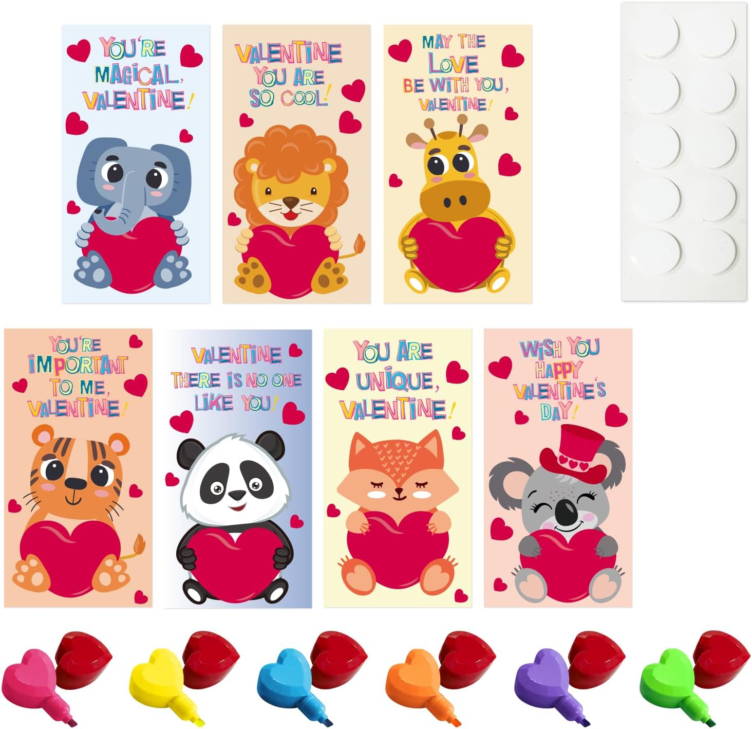 Amazon.com: FestalMart Valentines Day Gifts for Kids-12 Pack Valentines ...