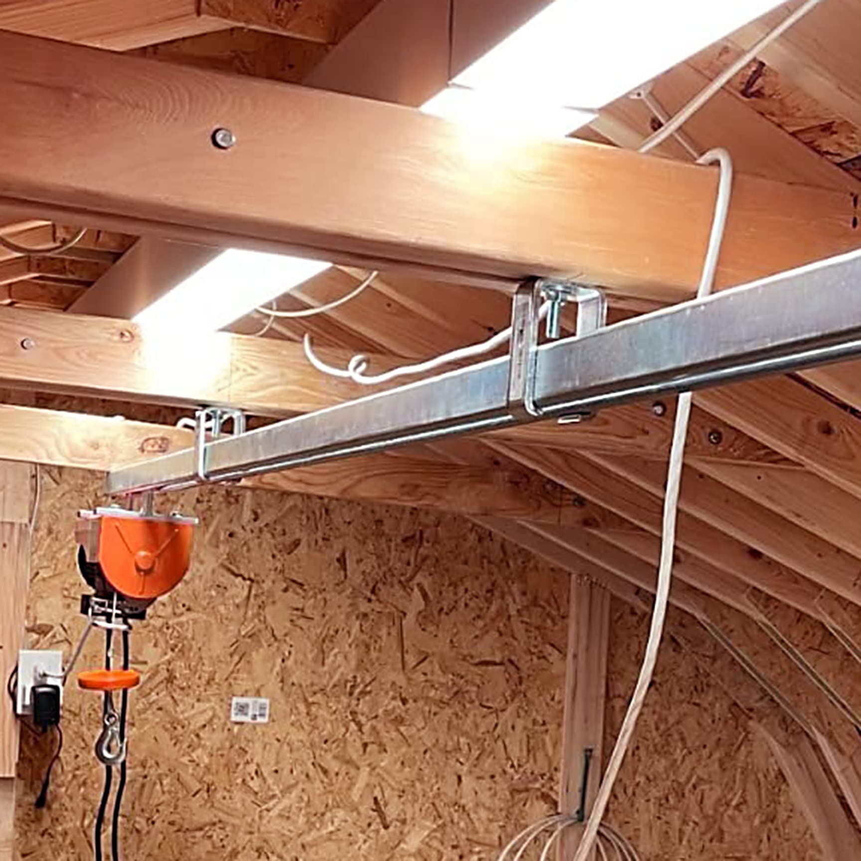 Snapklik.com : PLAIRC Unistrut Channel Trolley Track Hanger Bracket For ...